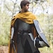 Knight's Cape - Medieval Linen Cloak - Etsy