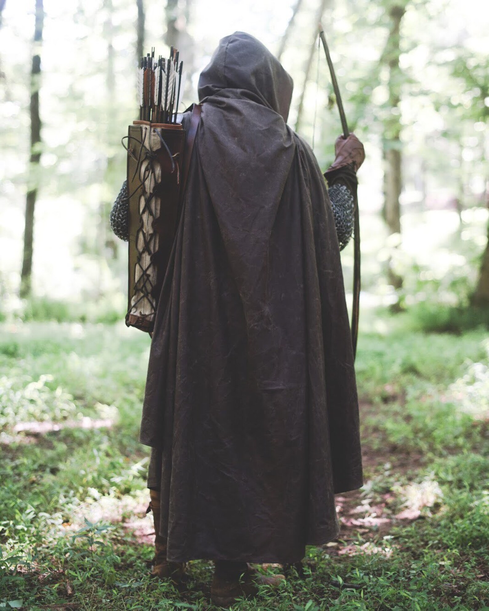 Waxed Canvas Ranger Cloak Water Resistant - Etsy