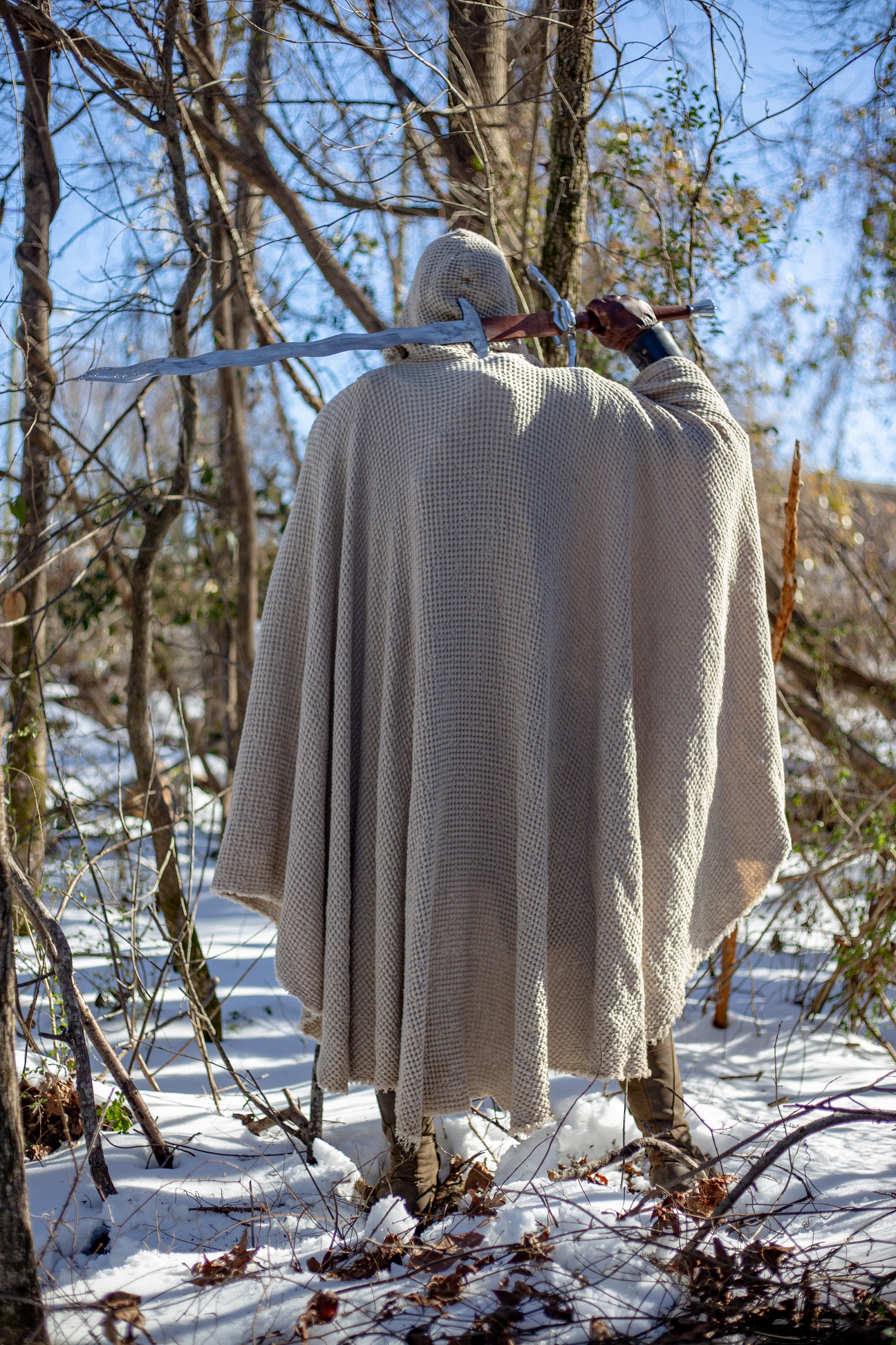 Nomad Cloak Medieval & Fantasy Hooded Cape - Etsy Canada