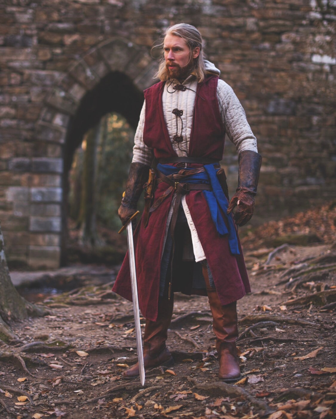 Linen Open-front Surcoat - Etsy Canada