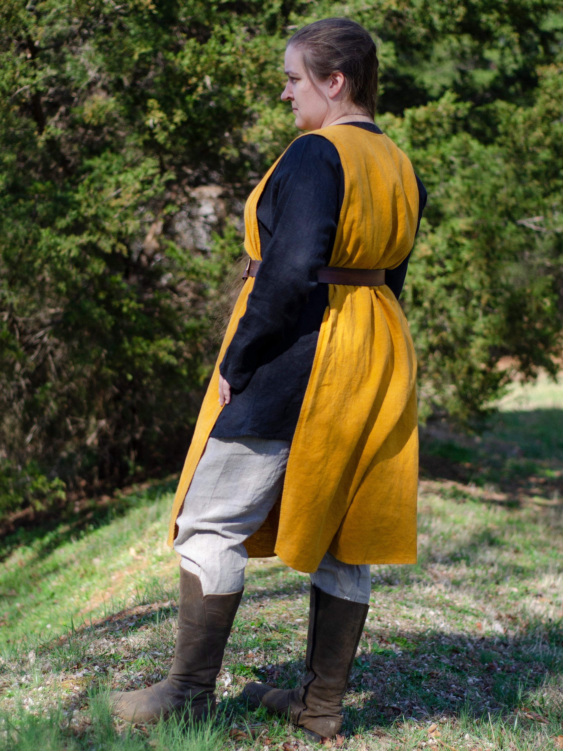 Medieval Linen Tabard - Etsy