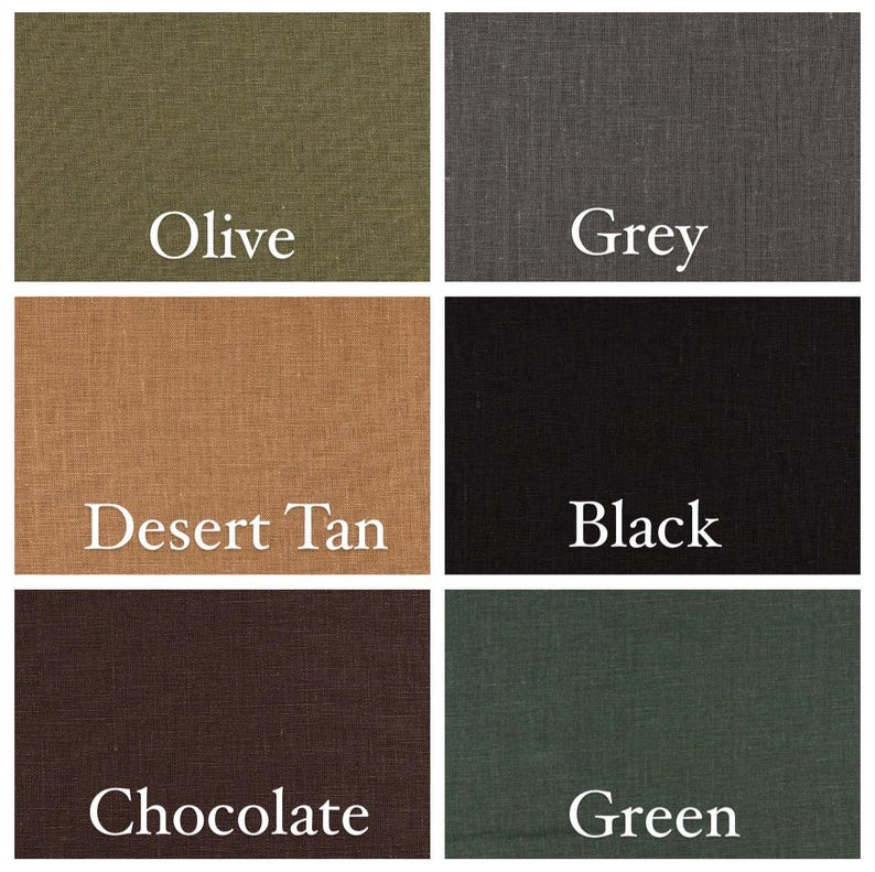 Medieval Linen Jupon - 12 Color Options! Surcoat for Knights, Men-at ...