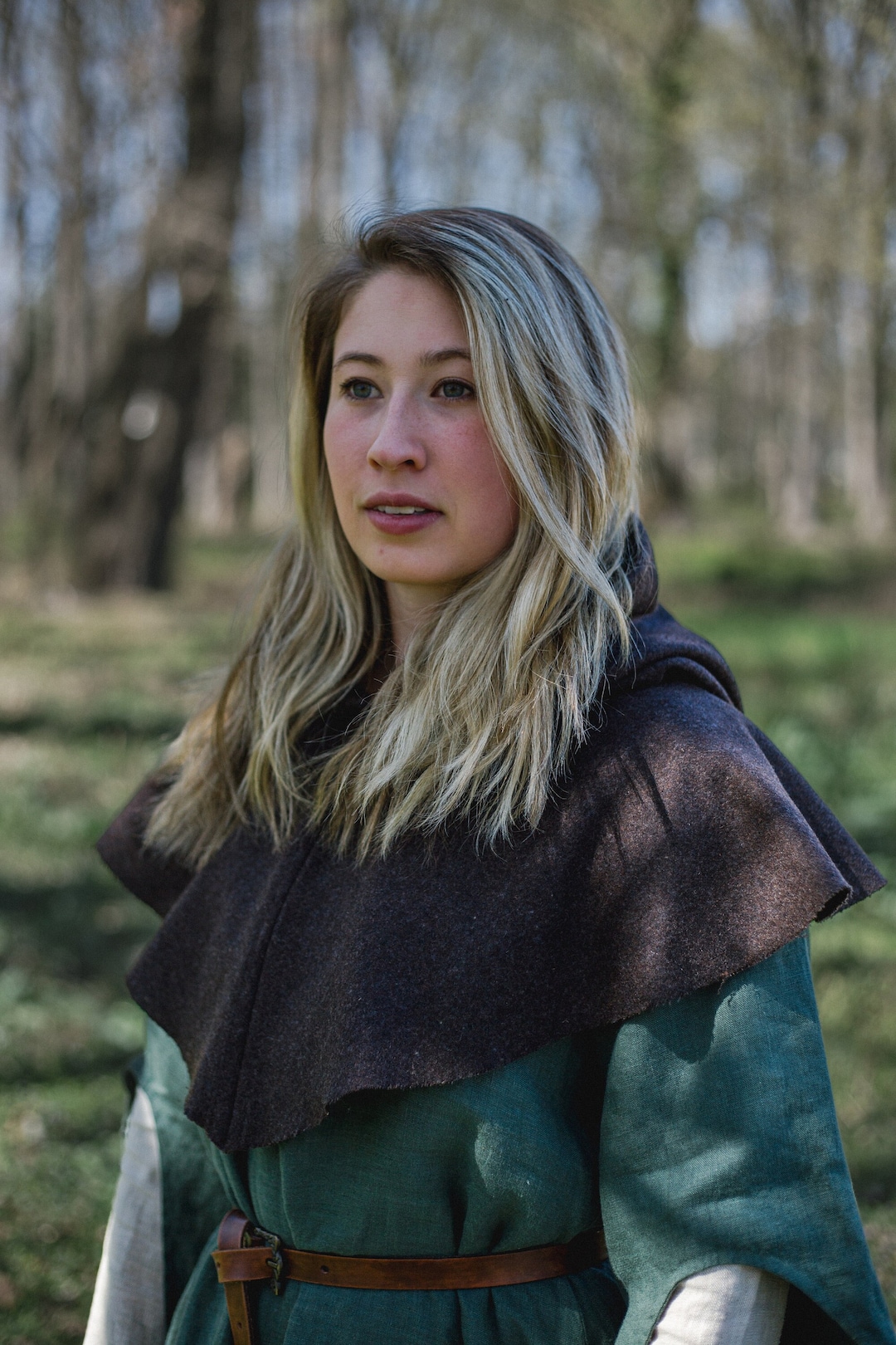 Medieval Peasant Hood Wool - Etsy