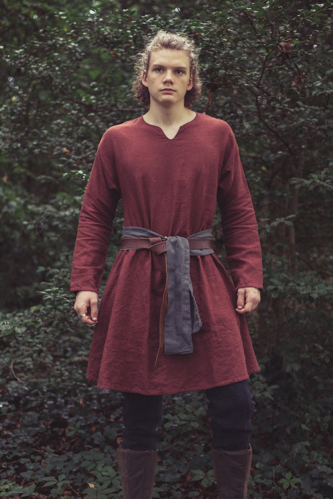 Hero Tunic - Medieval and Fantasy Cosplay Linen Tunic - Etsy