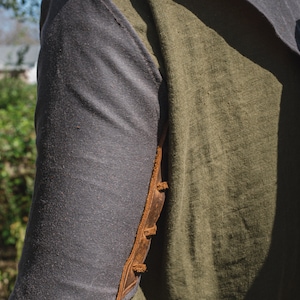 Hunter's Set - Medieval Ranger Hood With Sleeves - Etsy
