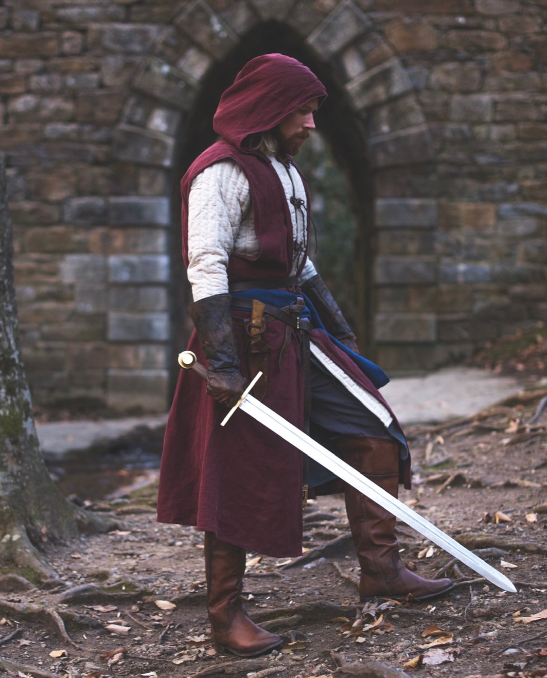 Linen Open-front Surcoat - Etsy Canada