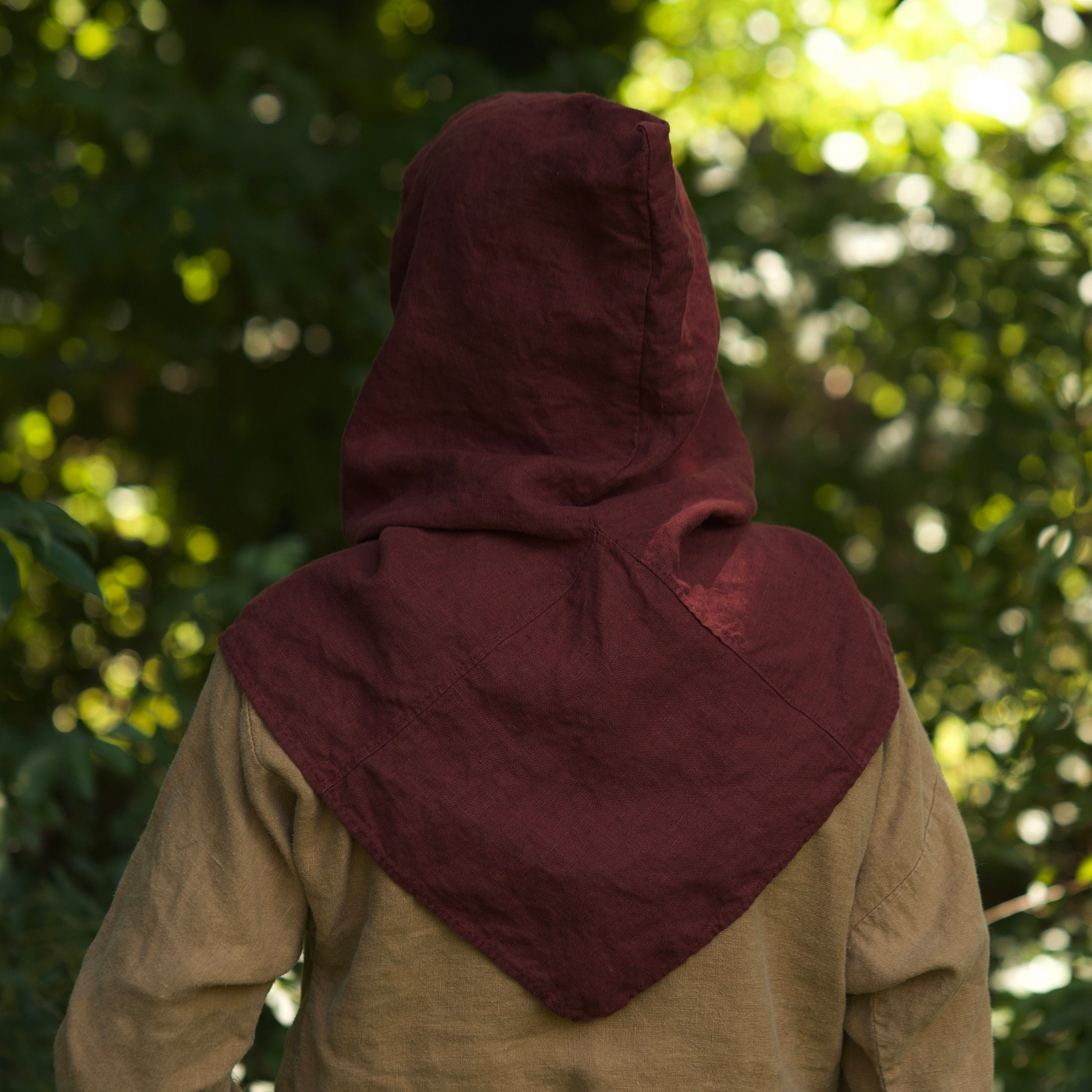 Linen Viking Hood - Etsy