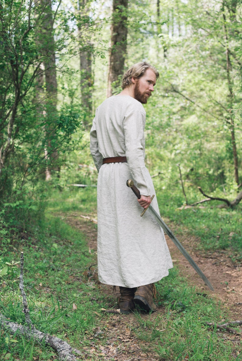 Knight's Tunic - Medieval Linen Tunic - Etsy