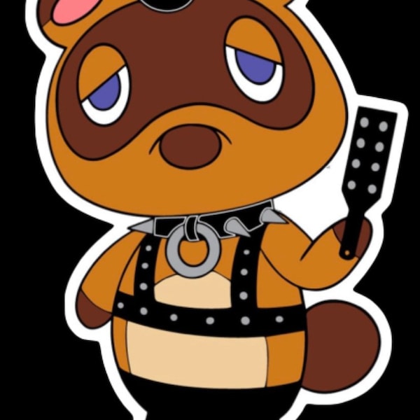 Tom Nook Sticker - Etsy