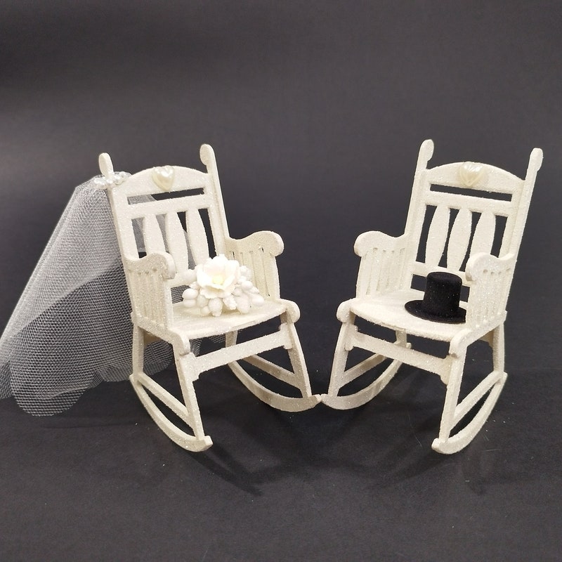 Rocking Chair Cake Topper - Etsy