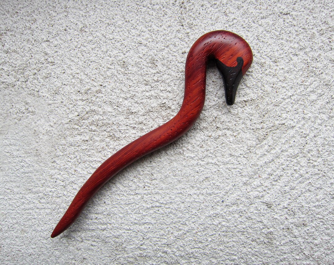 Wooden Hair Stick, Padauk Hair Stick,hair Stick Wood, Hairstick,padauk ...