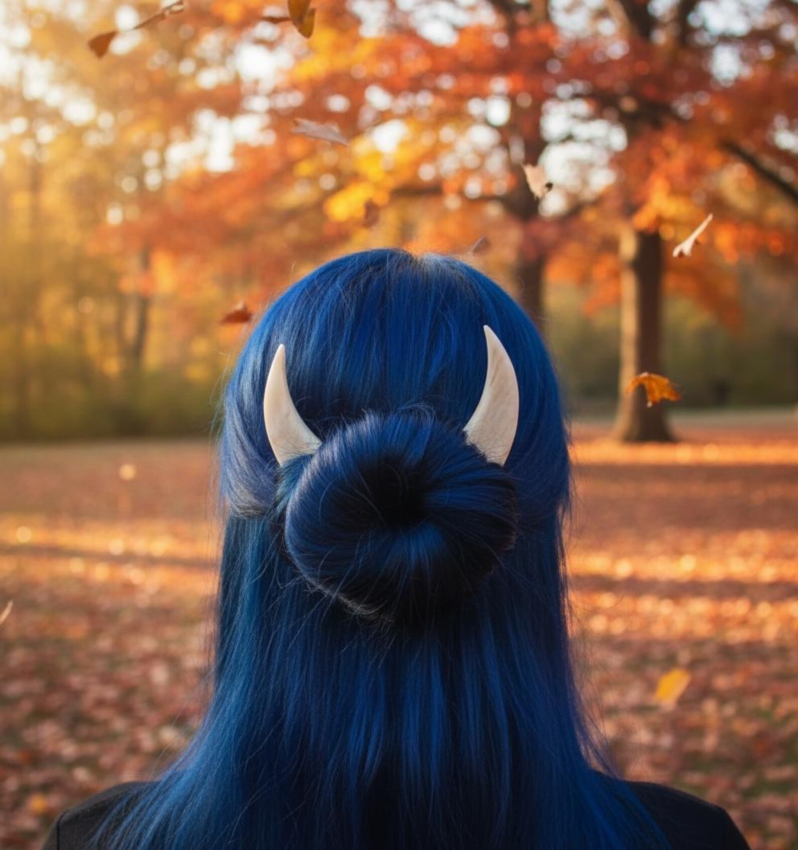 Godess Hair Moon, Moon Fork, Hair Stick Moon, Bun Holder, Crescent Moon ...