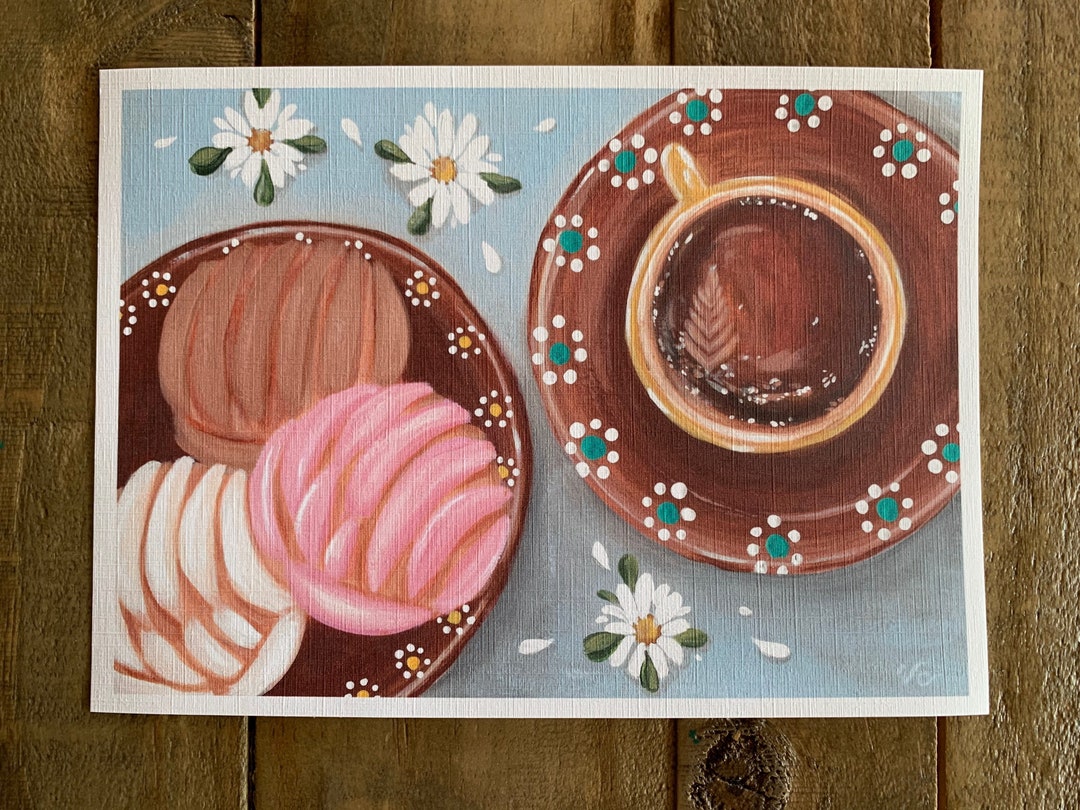 Three Conchas Art Print - Etsy
