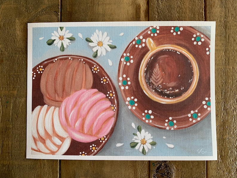 Three Conchas Art Print - Etsy