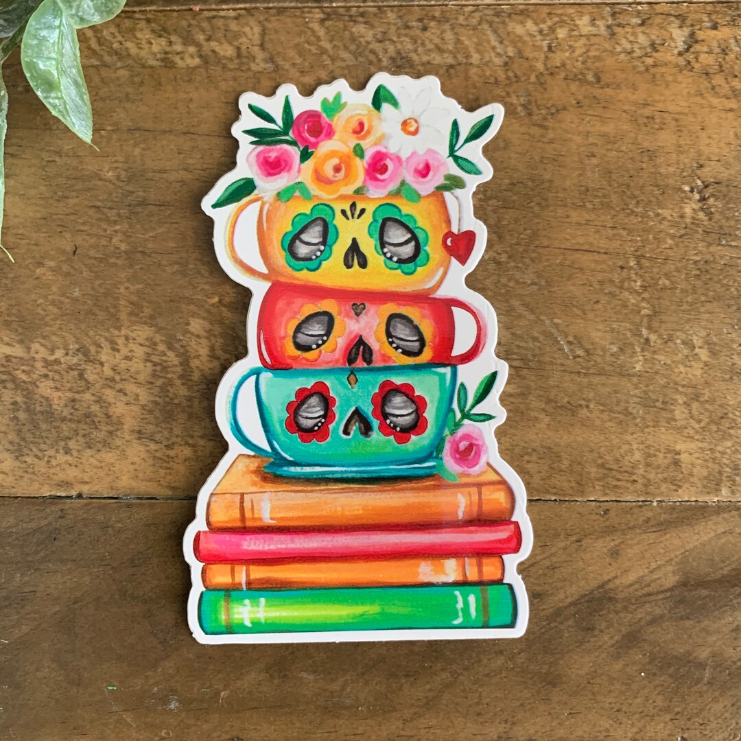 Tea Time Vinyl Sticker - Etsy