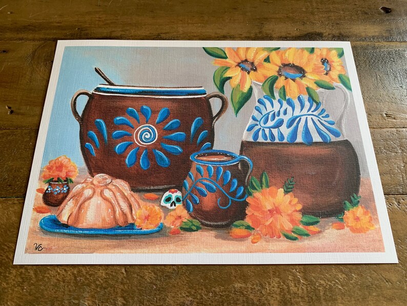 Pan De Muerto Art Print - Etsy