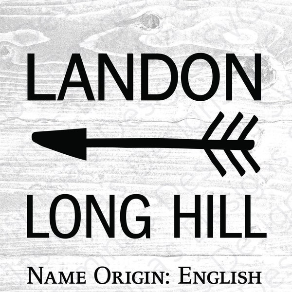 Landon Svg - Etsy