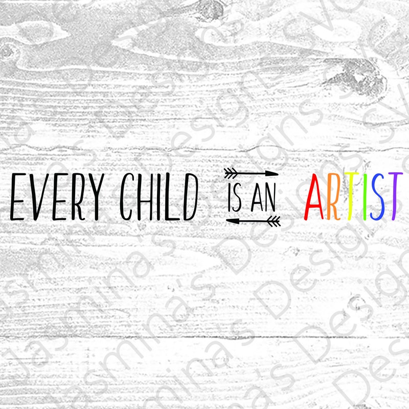 Every Child is an Artist - Etsy