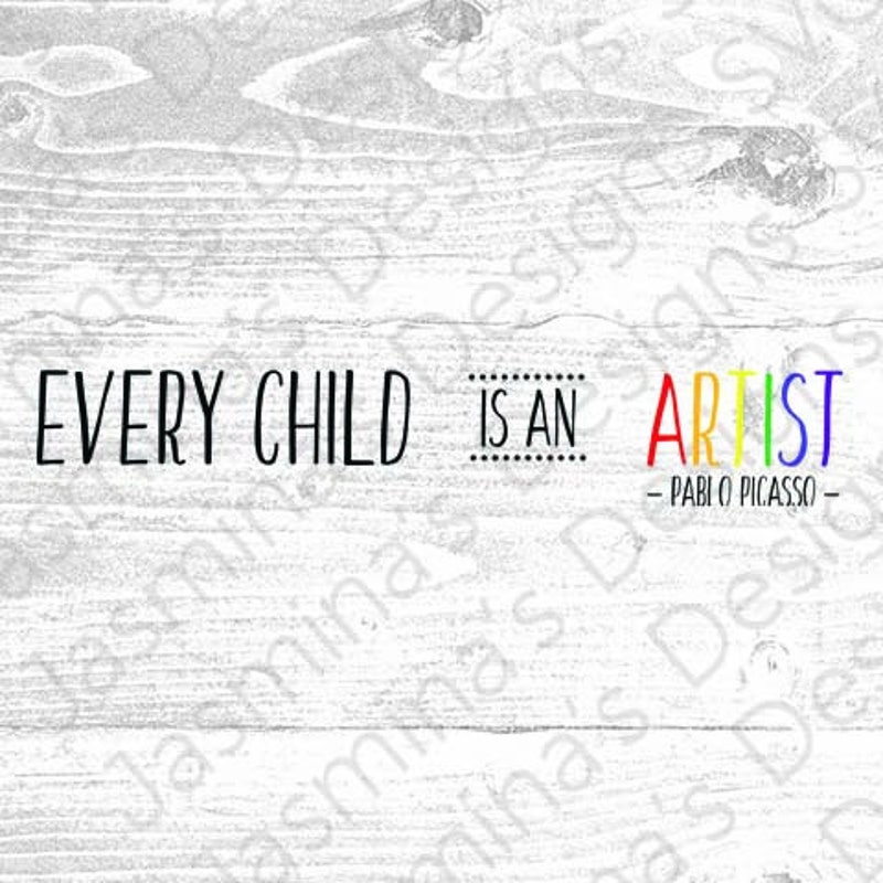 Every Child is an Artist - Etsy