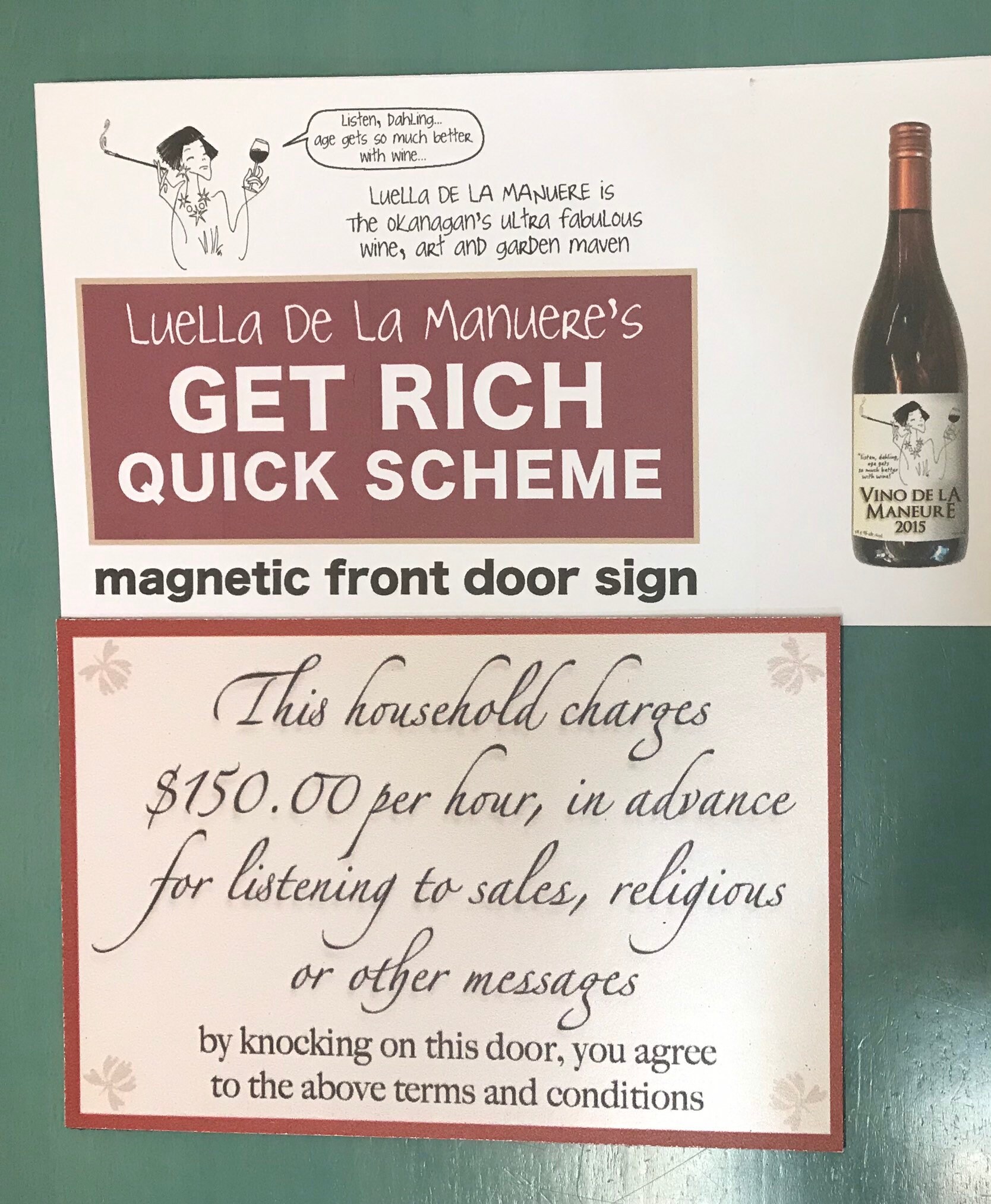 Sales Deterrent Door Sign - Etsy