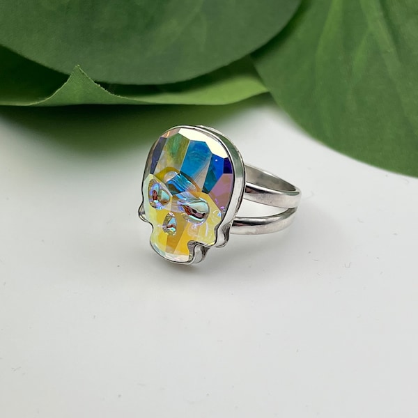 Steampunk Skull Ring - Etsy
