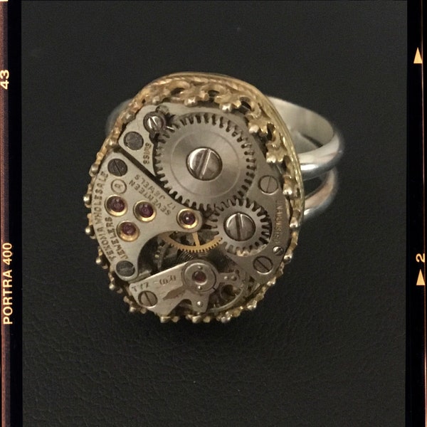 Mechanical Ring - Etsy
