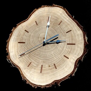 Wooden Clock for Wall Wooden Clock Wooden Wall Art Rustic Home Decor ...