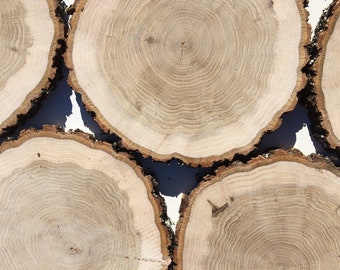 Rustic Wood Discs | Etsy