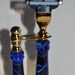 Beautiful Handmade "frozen Waters" 2 Piece Shaving Set Razor/stand ...