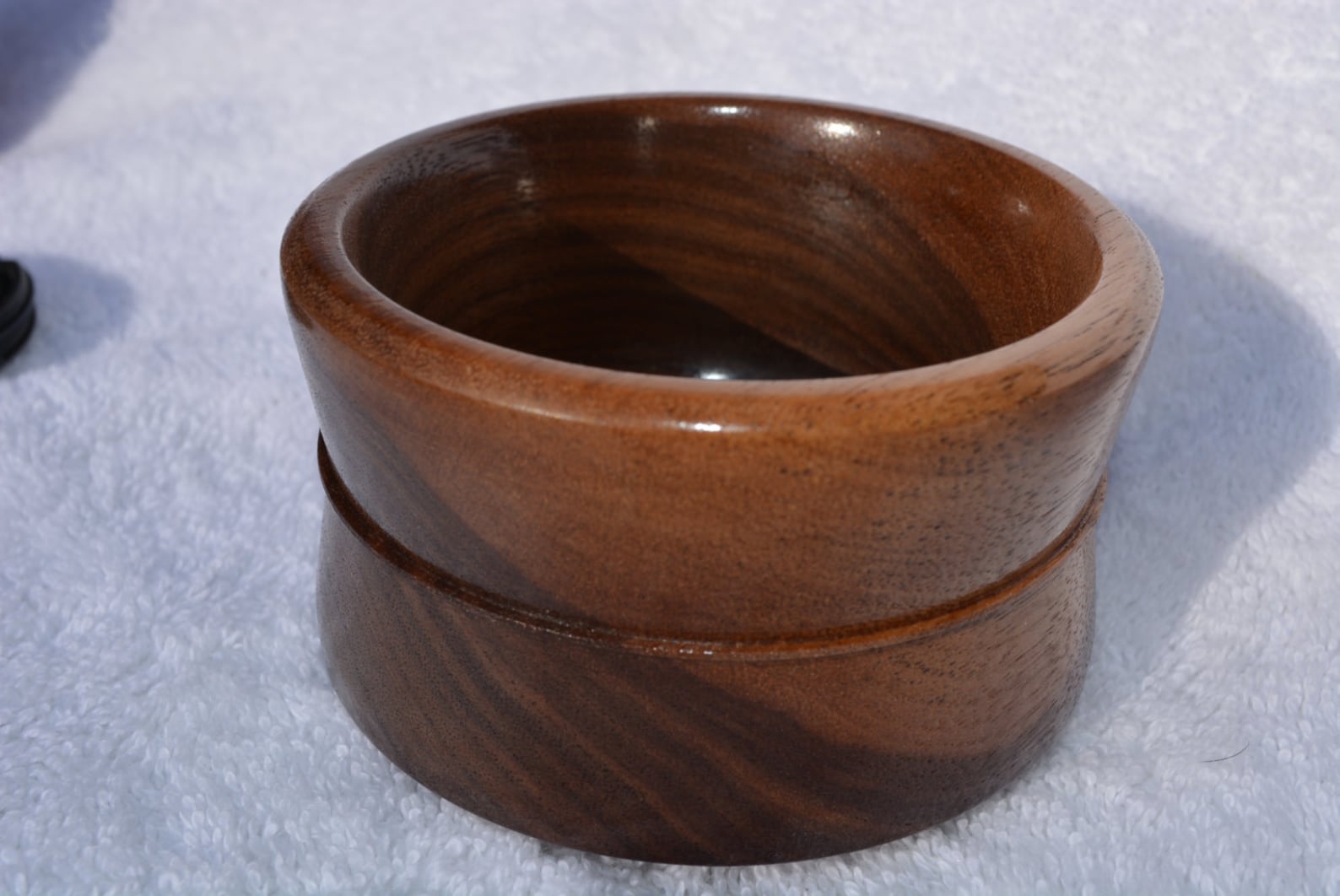Beautiful Handmade Black Walnut Shaving Soap Bowl - Etsy