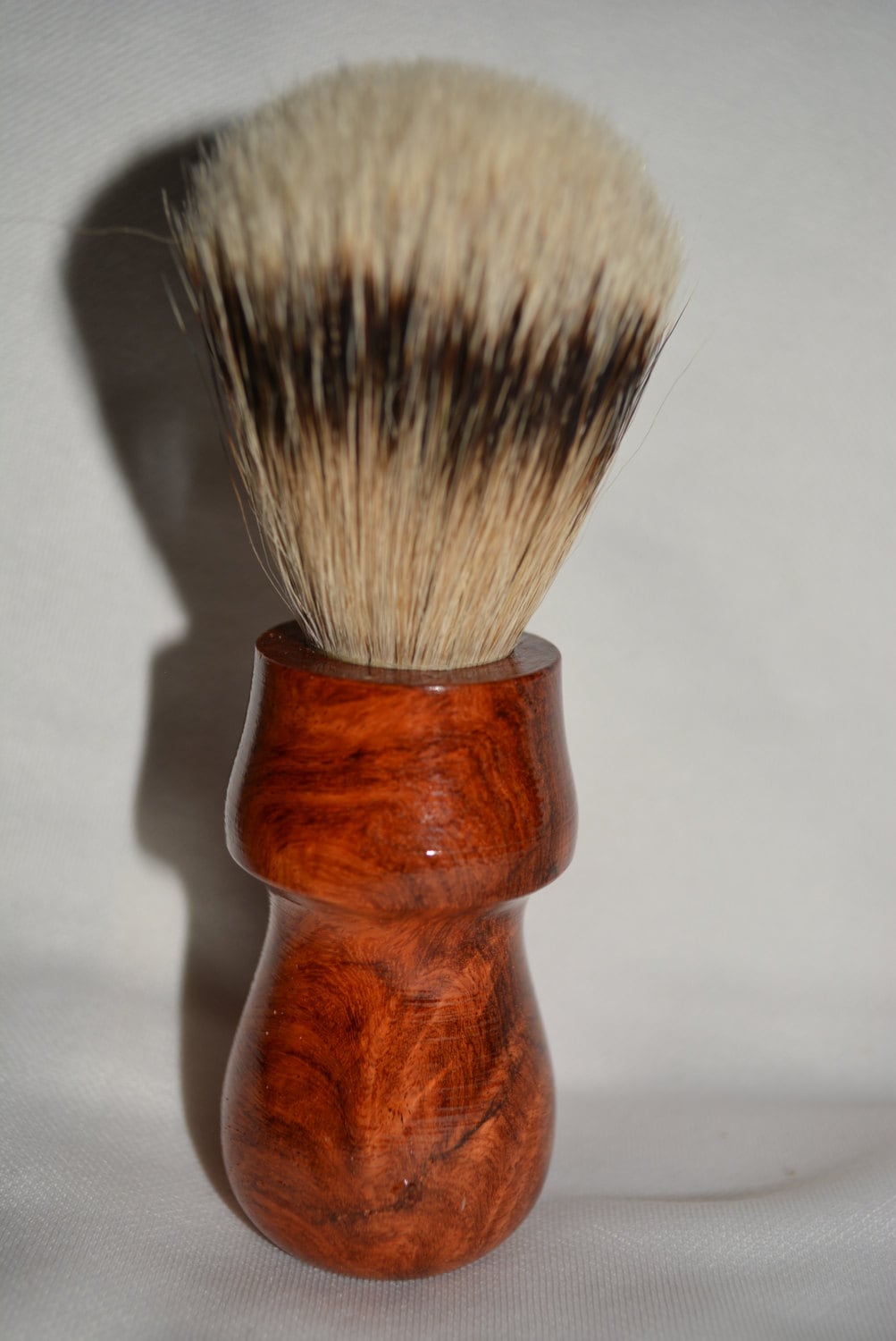 Beautiful Handmade Amboyna Burl Wood Badger Hair Shaving Brush - Etsy