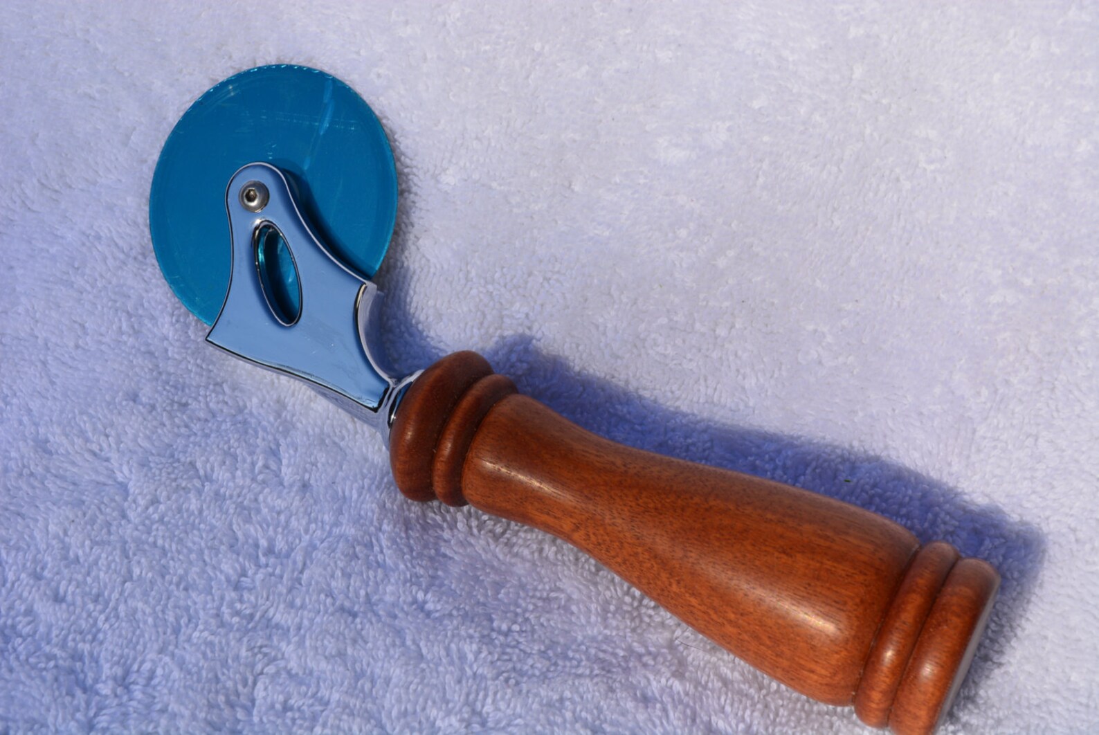 Awesome African Mahogany Wood Pizza Cutter - Etsy