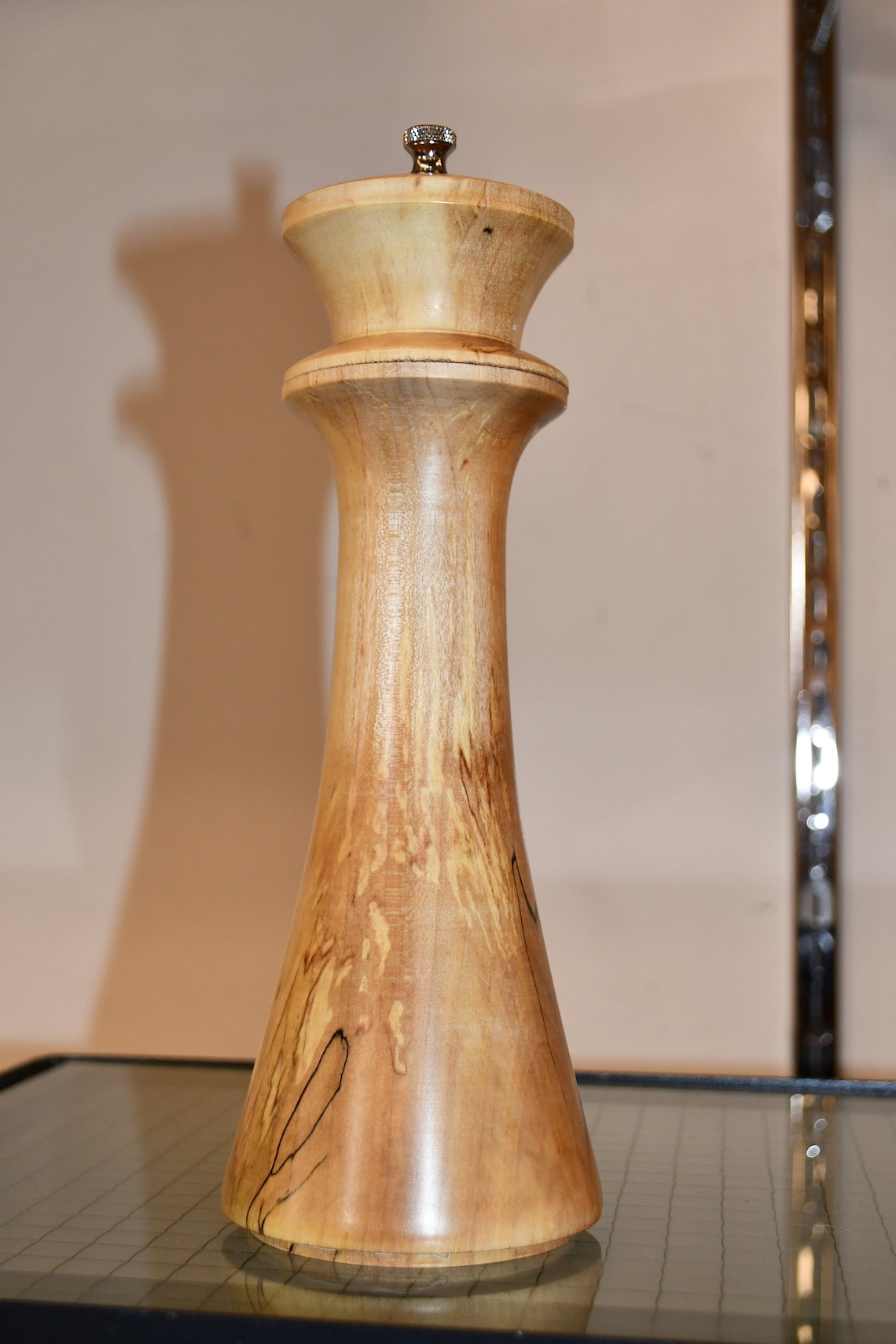 Amazing Spalted Maple Cone Shaped Salt/ Pepper/ Spice Mill - Etsy