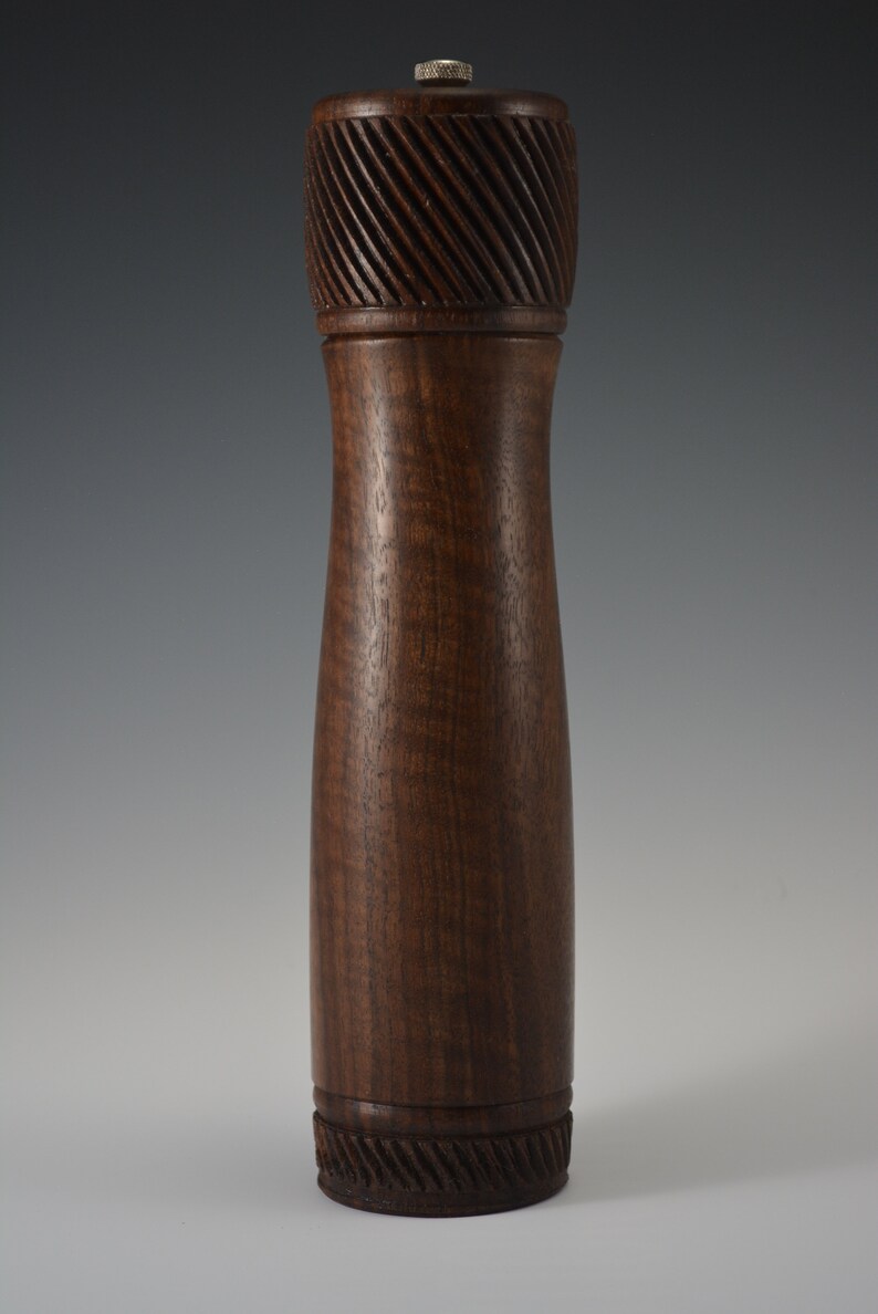 Magnificent Fiddleback Walnut Pepper/ Salt Mill - Etsy
