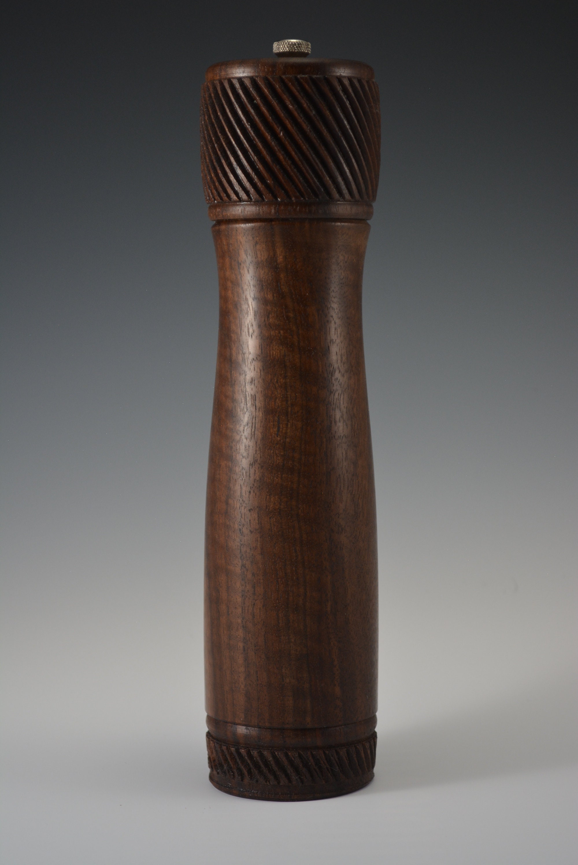 Magnificent Fiddleback Walnut Pepper/ Salt Mill - Etsy