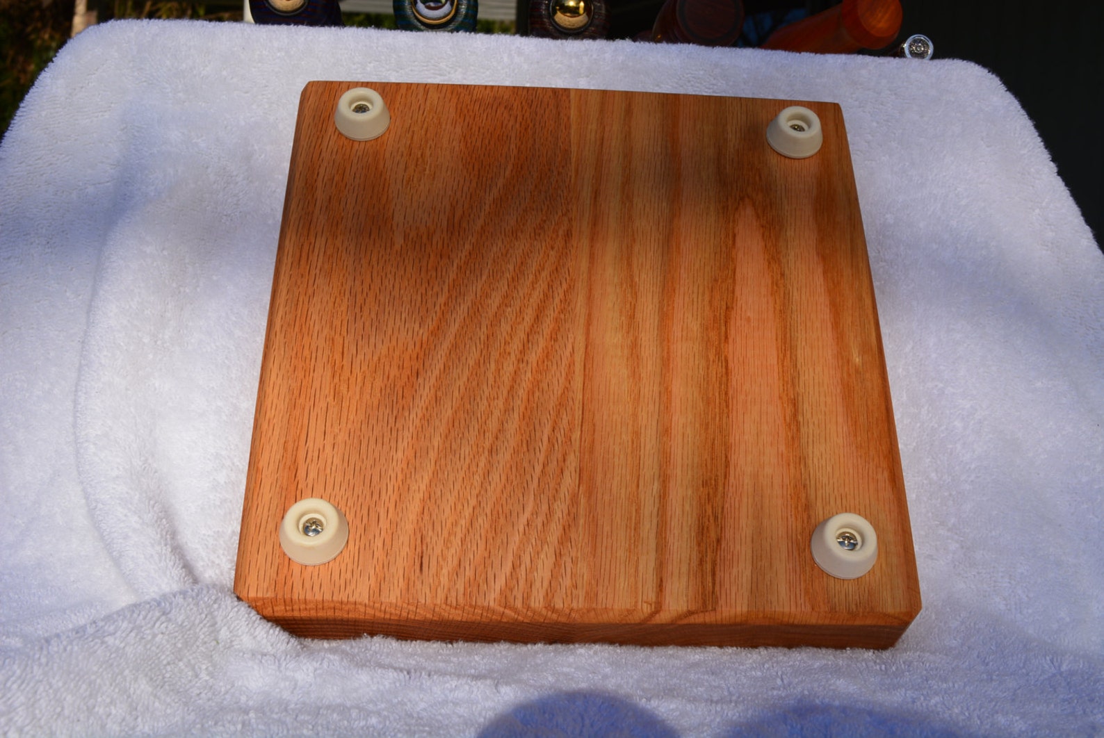 Beautiful Handmade Thick Red Oak Cutting Board - Etsy