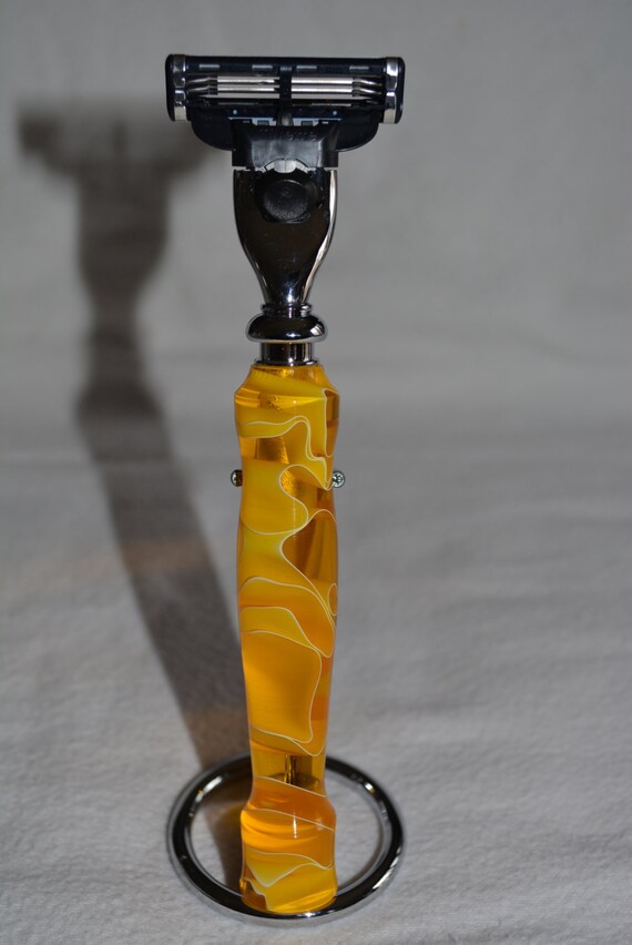 Handmade Rock & Roll Series Designer Razor the Yellow | Etsy