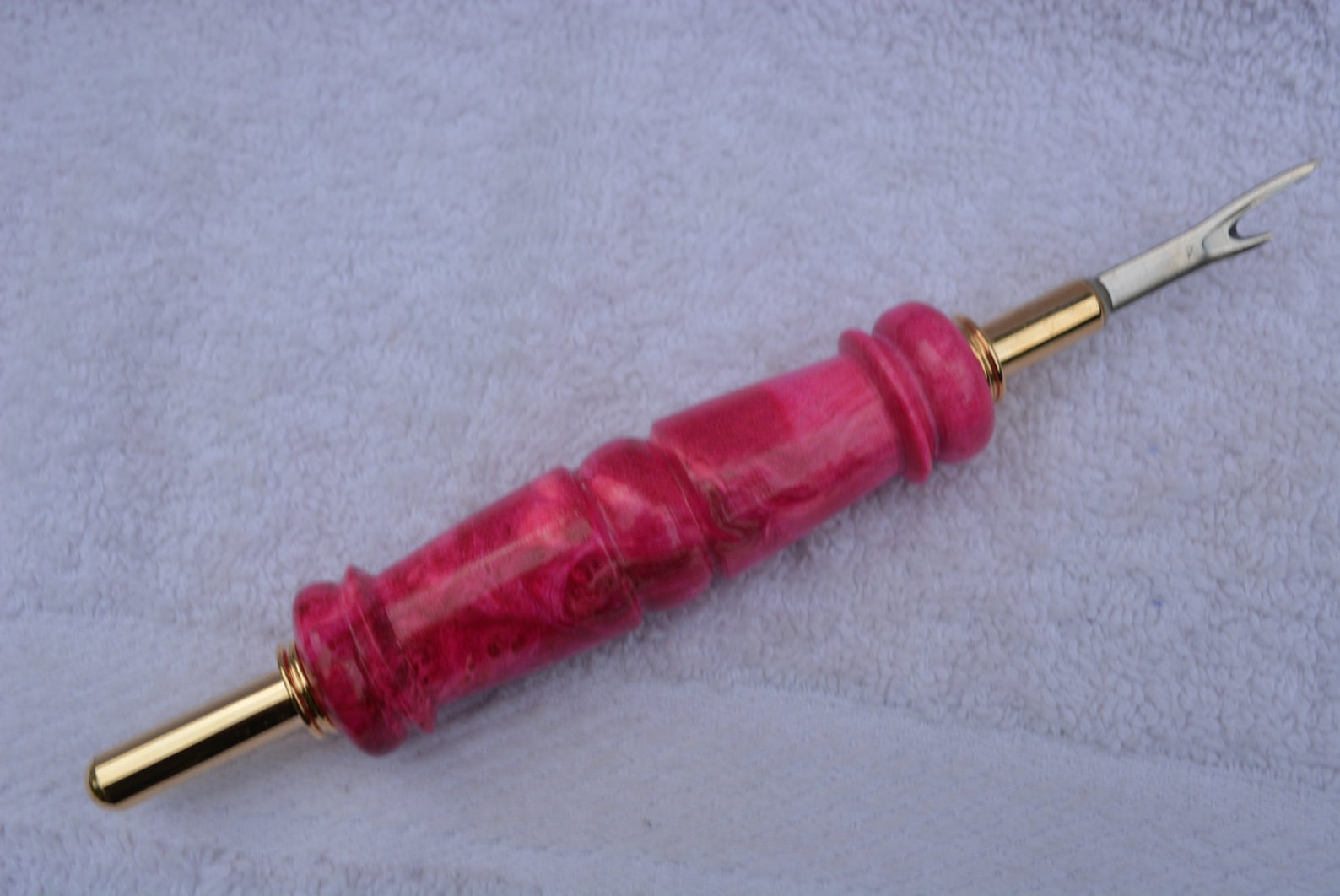 Beautiful Handmade Double Ended Burl Wood Seam Ripper - Etsy