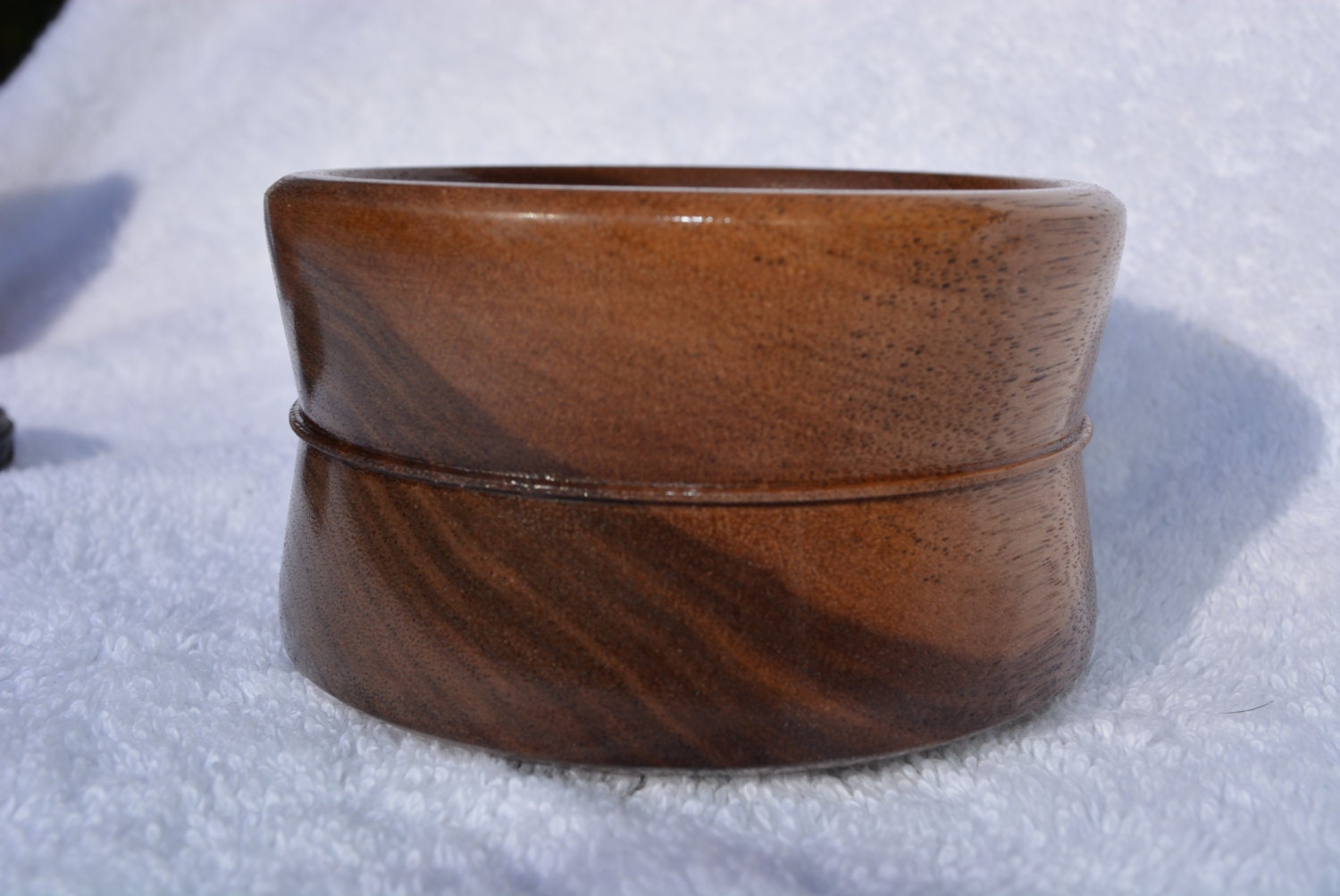 Beautiful Handmade Black Walnut Shaving Soap Bowl - Etsy