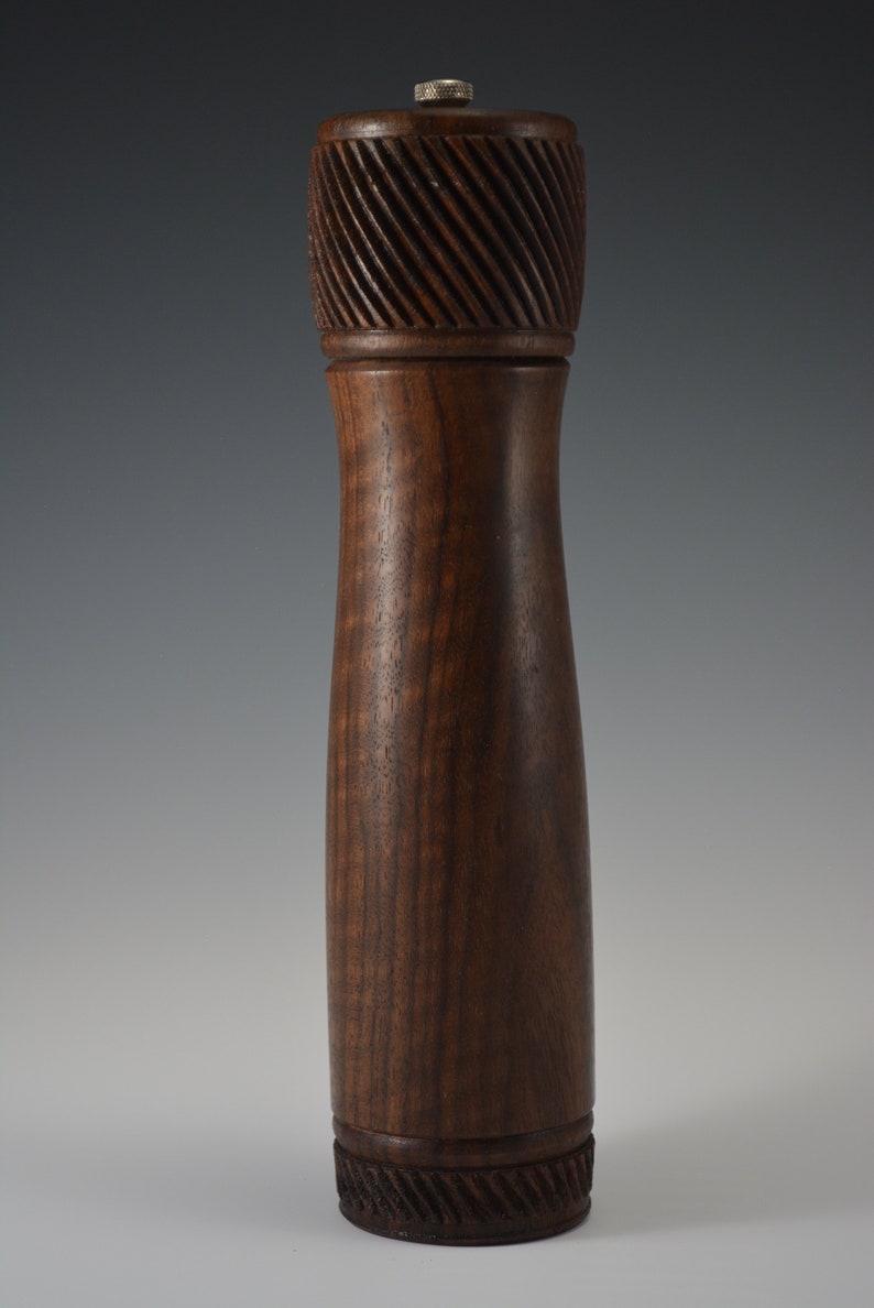 Magnificent Fiddleback Walnut Pepper/ Salt Mill - Etsy