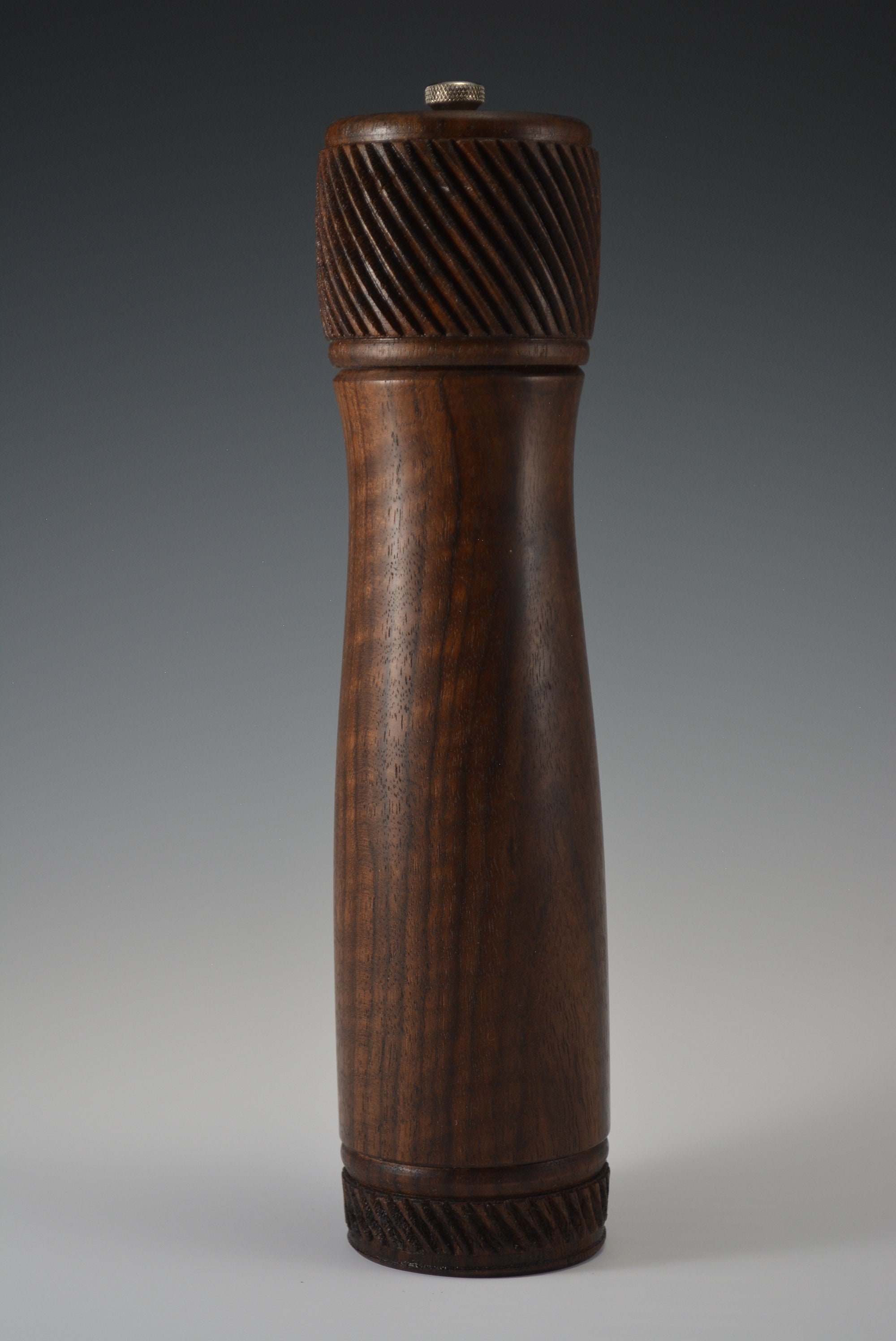 Magnificent Fiddleback Walnut Pepper/ Salt Mill - Etsy