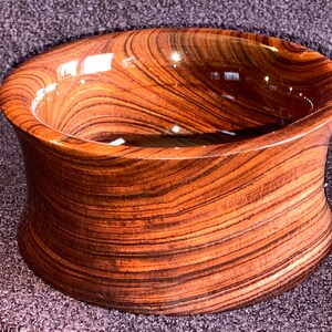 Beautiful Handmade Shaving Soap Bowl Made From Kingwood - Etsy