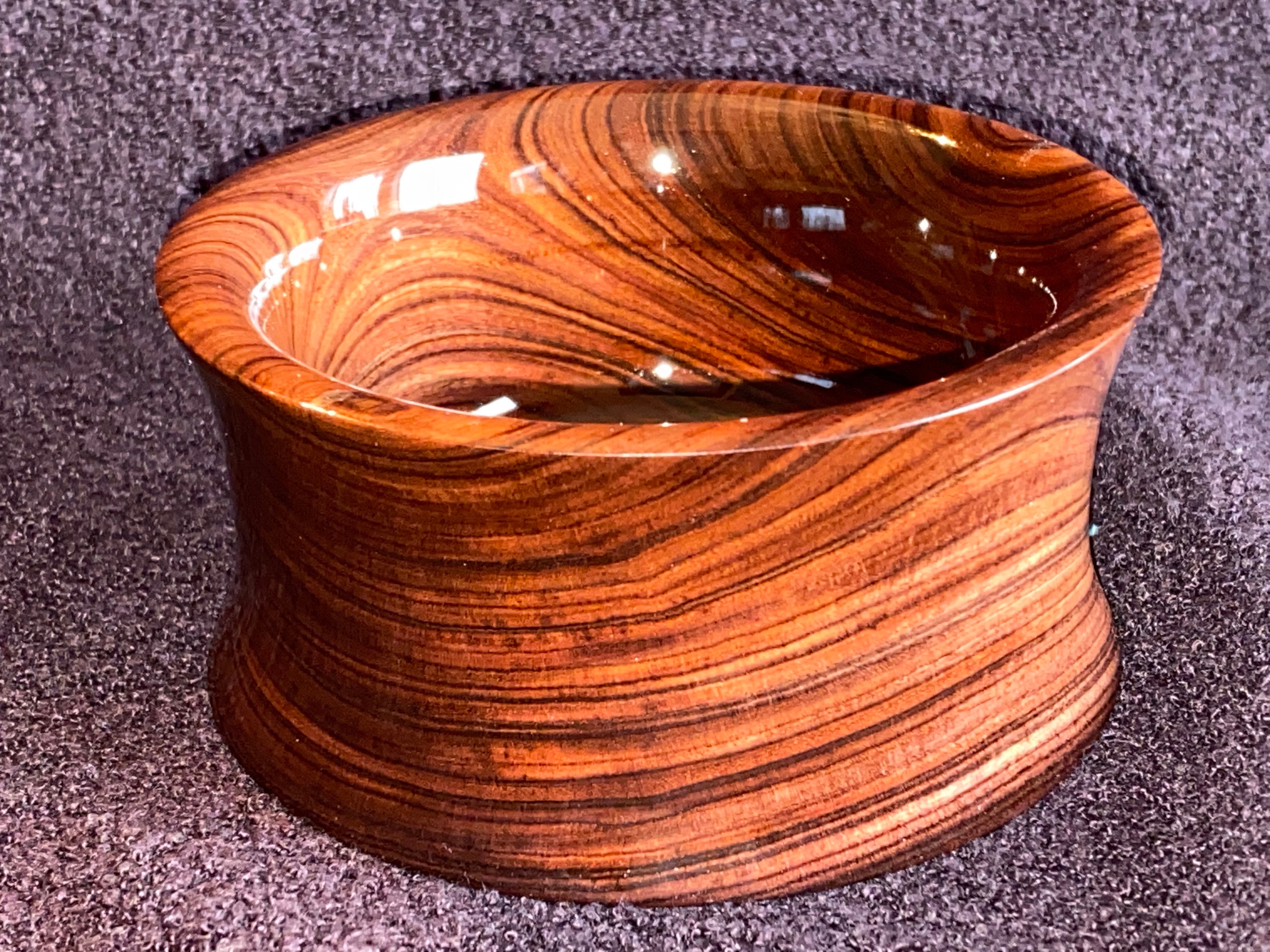 Beautiful Handmade Shaving Soap Bowl Made From Kingwood - Etsy