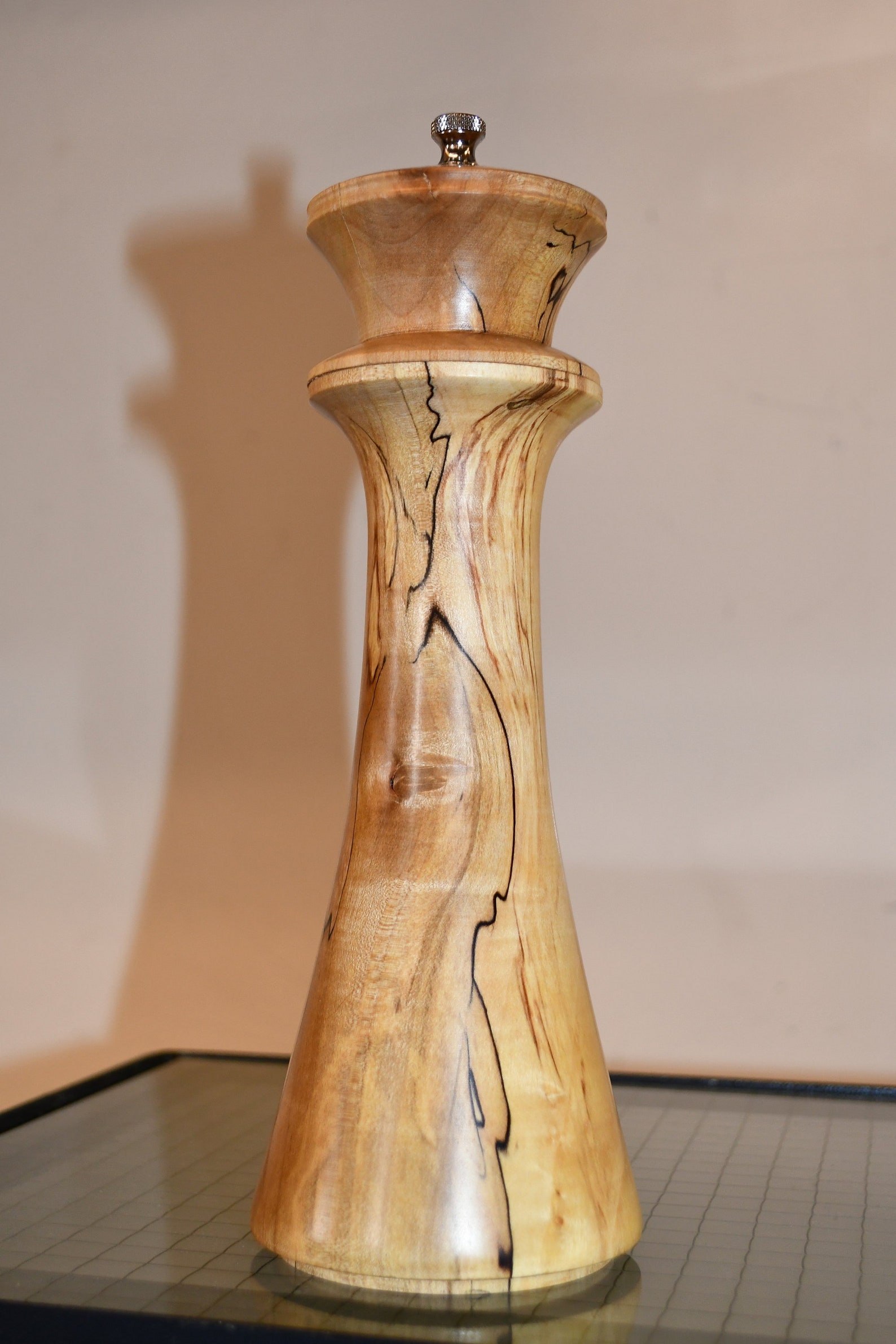 Amazing Spalted Maple Cone Shaped Salt/ Pepper/ Spice Mill - Etsy