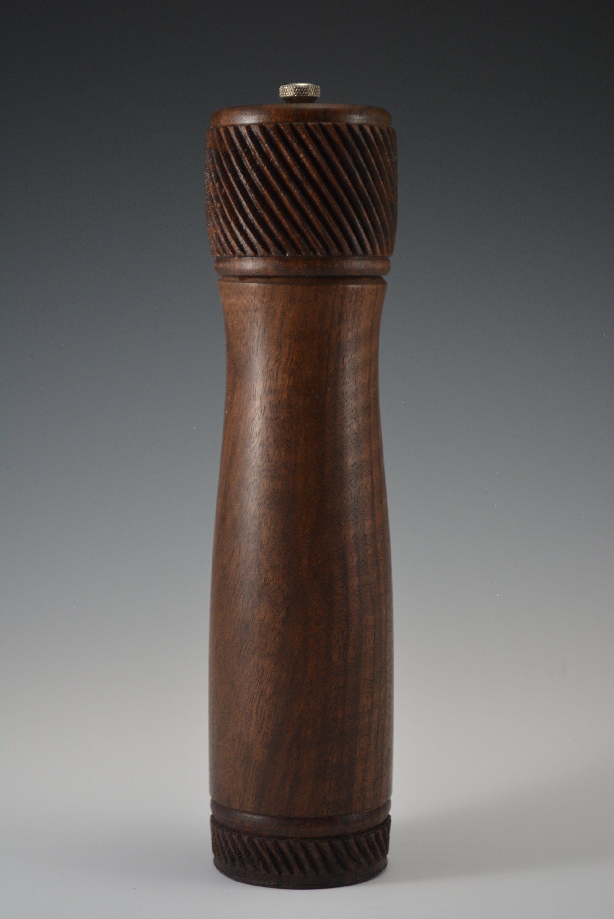 Magnificent Fiddleback Walnut Pepper/ Salt Mill - Etsy