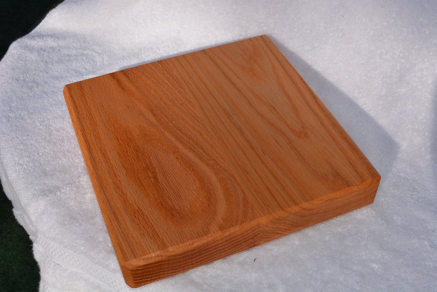 Beautiful Handmade Thick Red Oak Cutting Board - Etsy