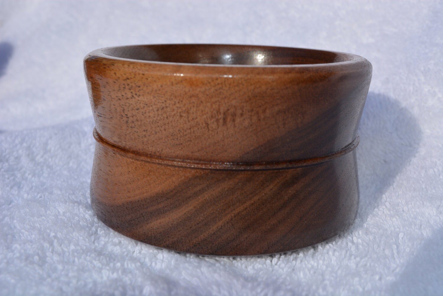 Beautiful Handmade Black Walnut Shaving Soap Bowl - Etsy