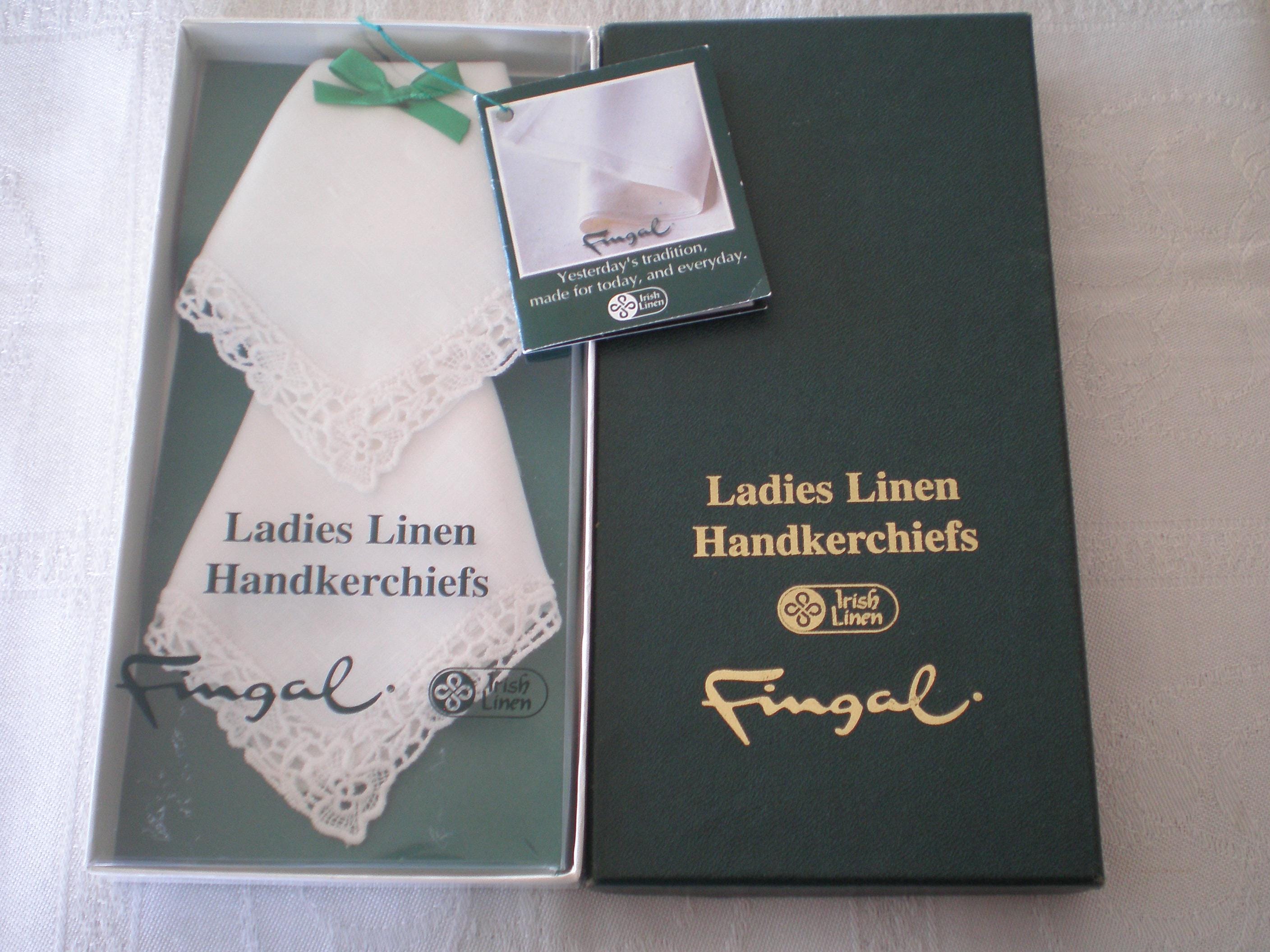 Irish Linen Handkerchief Etsy UK