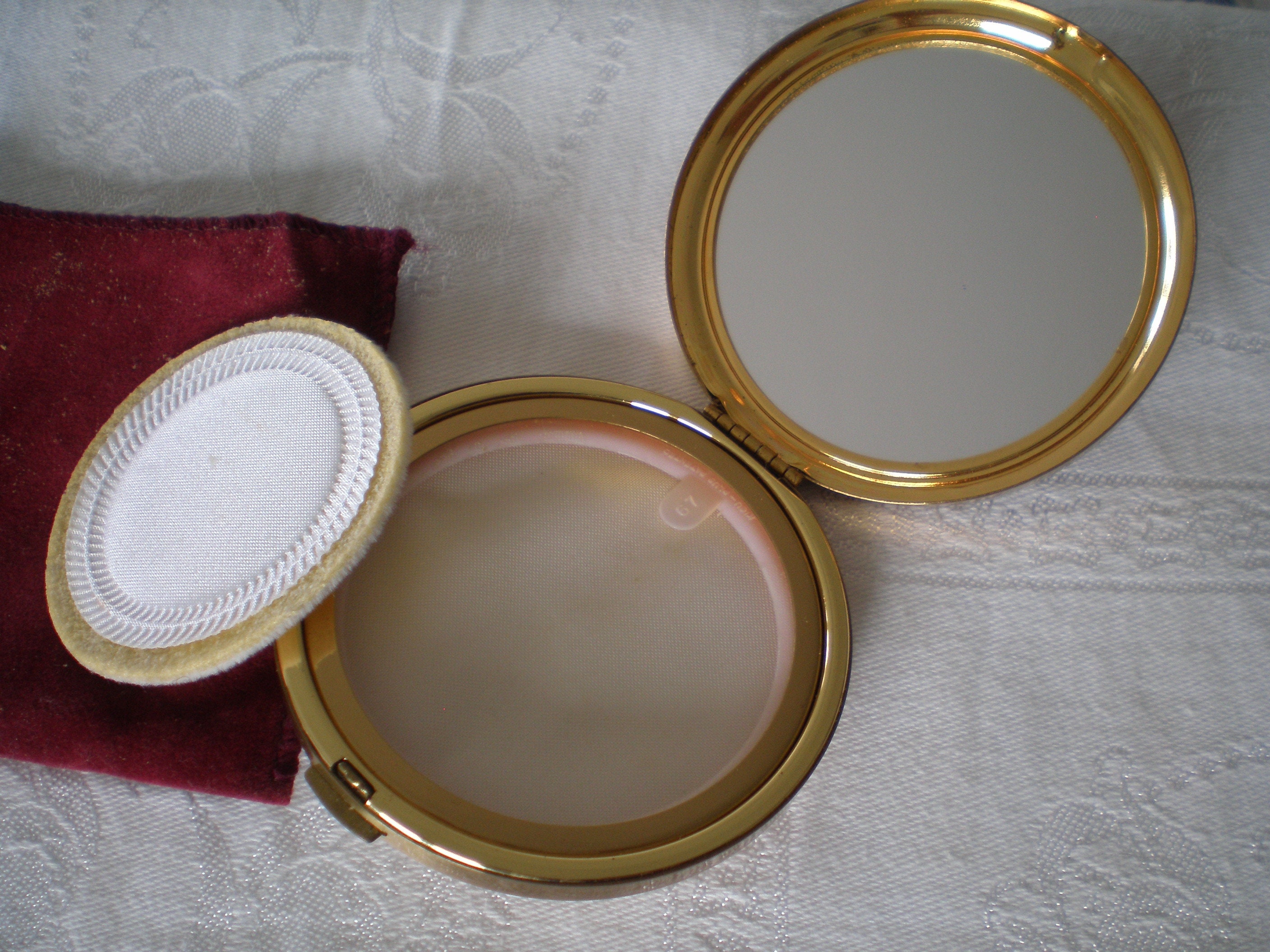 Vintage Collectable 1960s/70s No7 Powder Compact for Solid or Loose ...