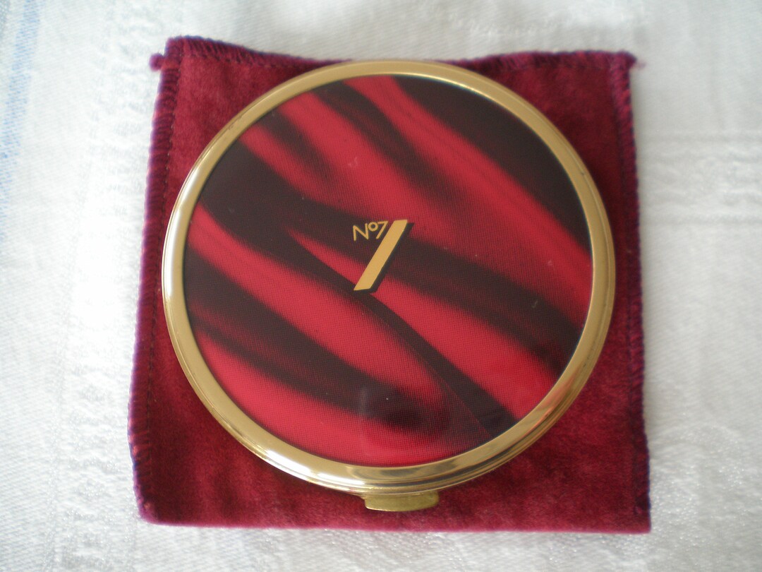 Vintage Collectable 1960s/70s No7 Powder Compact for Solid or Loose ...